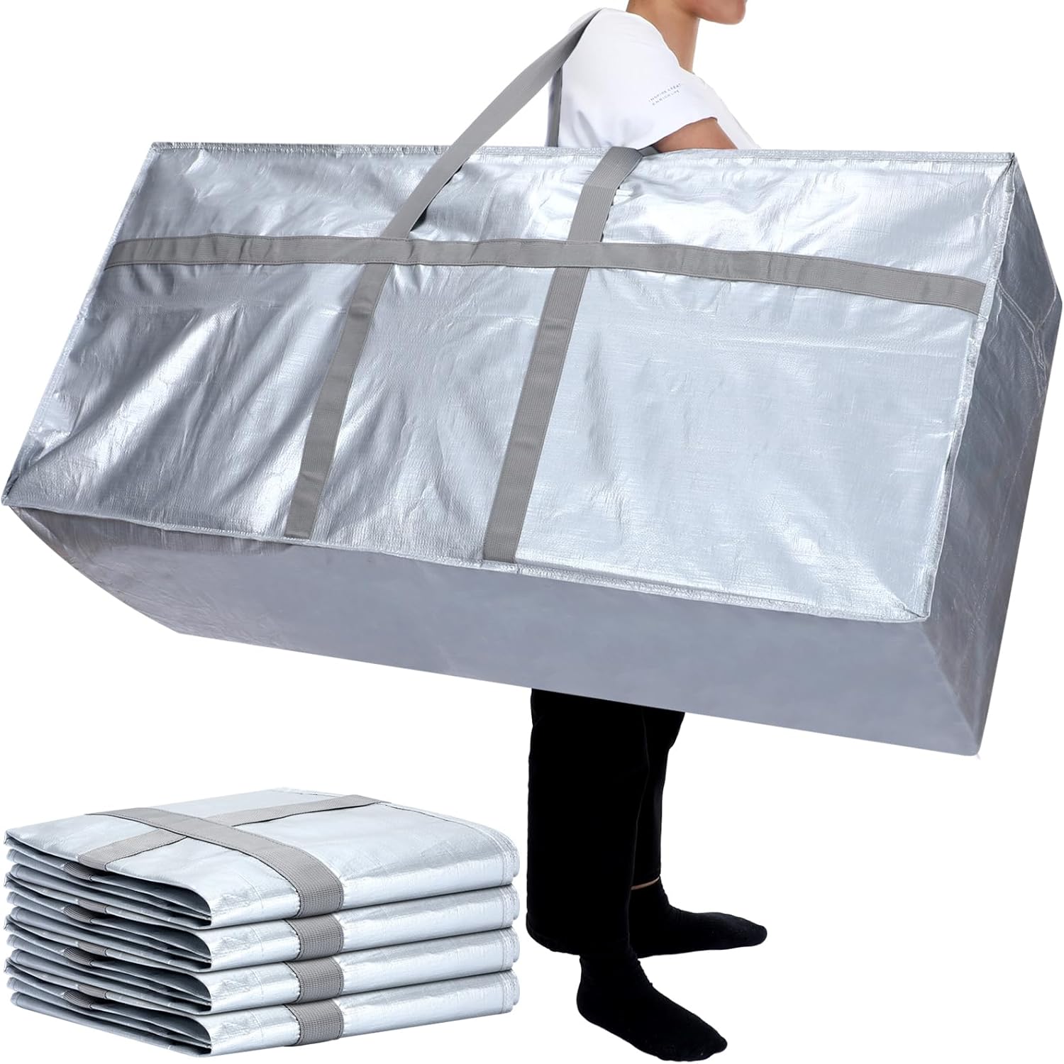 Amazon.com: Windyun 4 Pack 57 Gallon Extra Large Storage Bags XXL ...