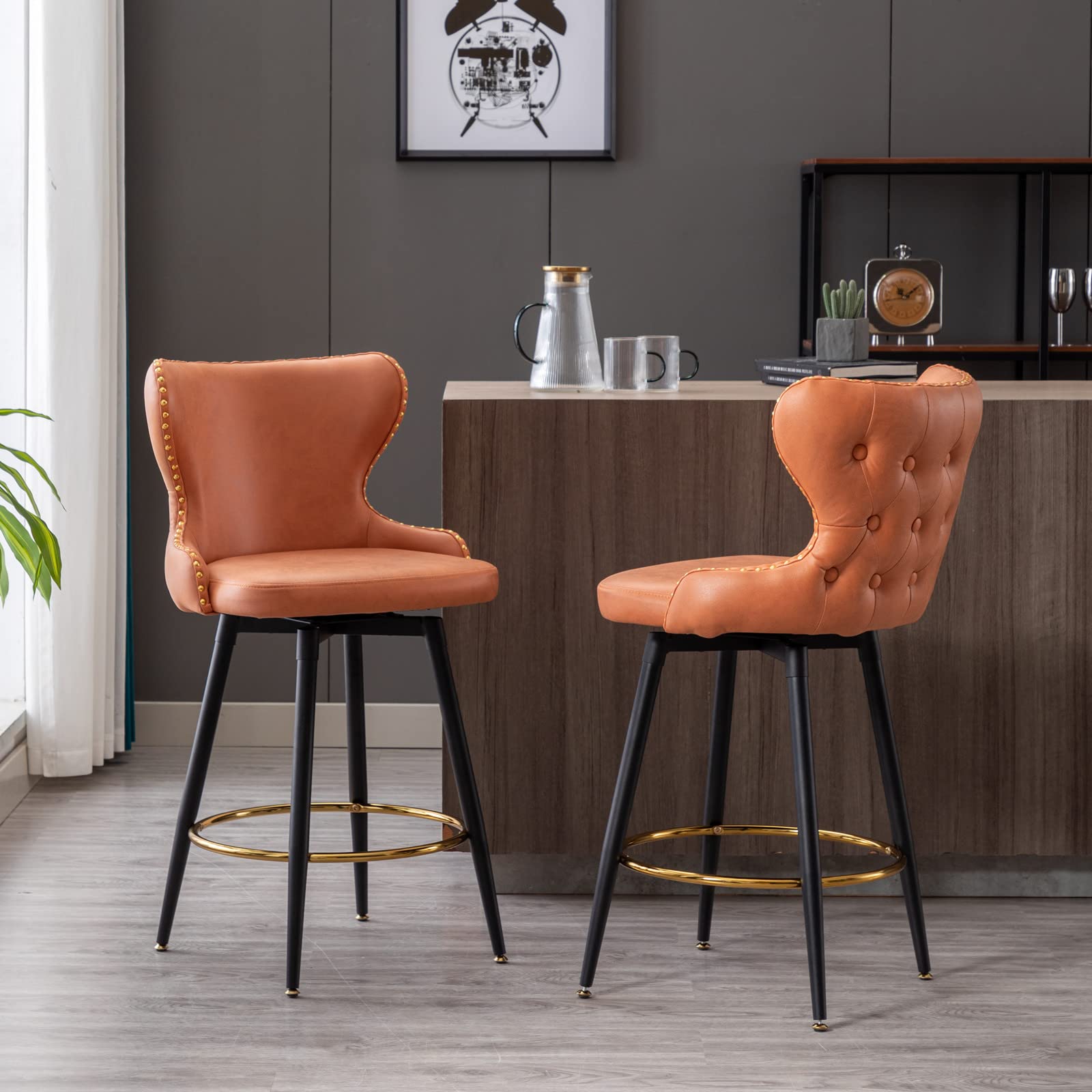 HomSof 25" Modern Leathaire Bar Stool, 180° Swivel for sale | Mesa, AZ ...