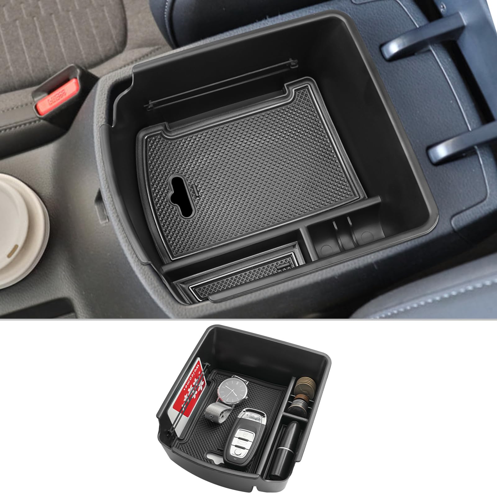 CDEFG 2024 2025 Seltos Center Console Organizer Tray for 2020-2024 2025 ...
