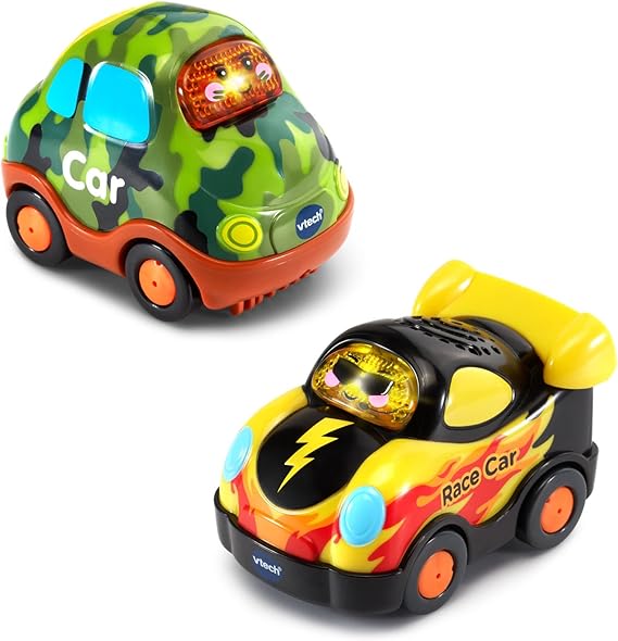 Amazon.com: VTech Go! Go! Smart Wheels Cool Vehicles 2-Pack : Toys & Games