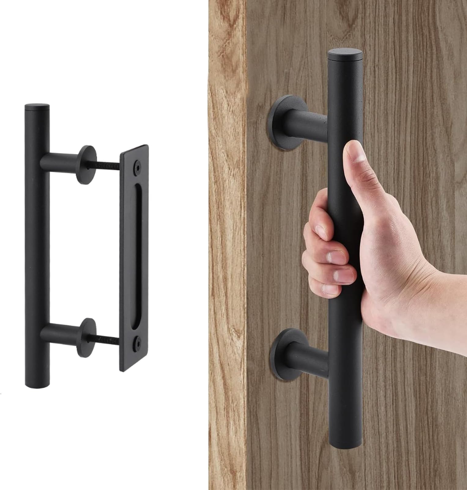 Amazon.com: HOME MASTER HARDWARE Heavy Duty 11-1/2" Sliding Barn Door ...