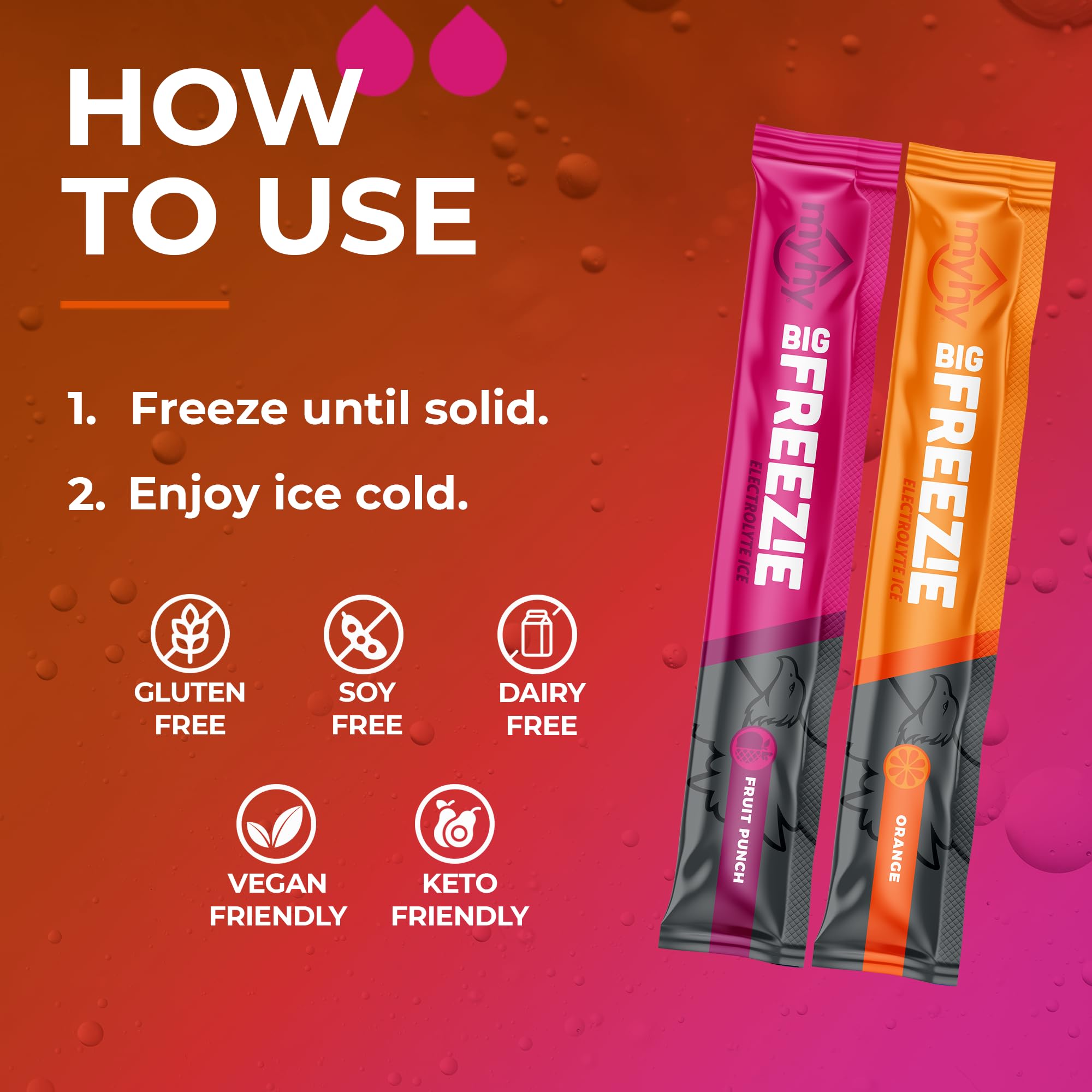 Snapklik.com : MyHy - Electrolyte Freezer Pops - Hydration Popsicles ...