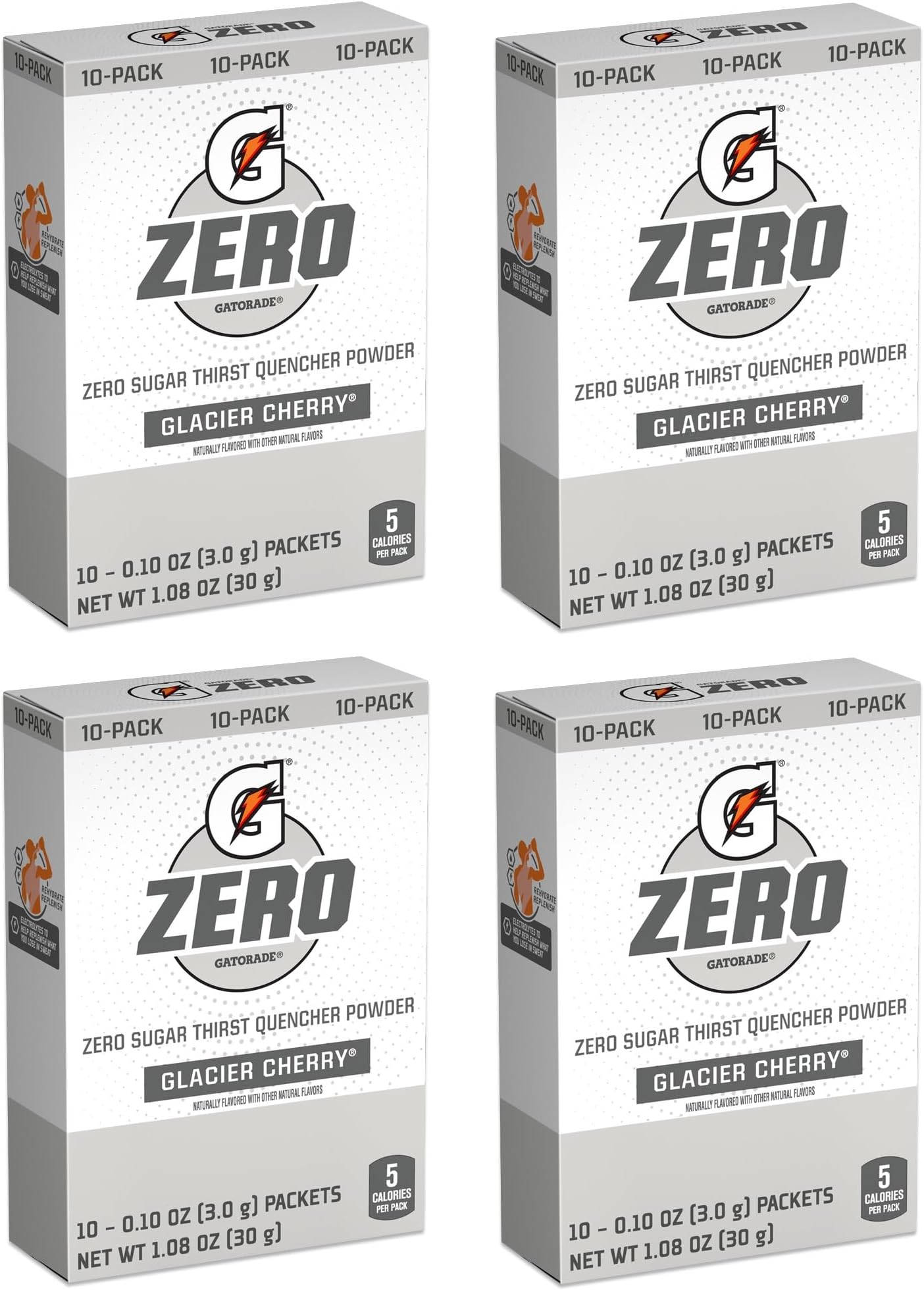Amazon.com : G Zero Thirst Quencher Powder Packets, 0.10 oz Individual ...
