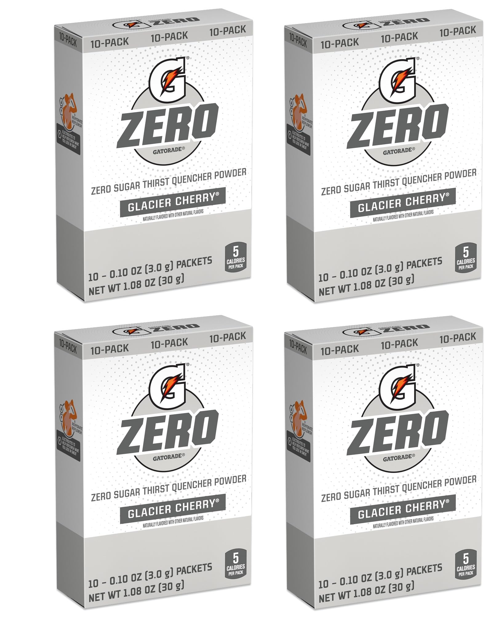 Amazon.com : G Zero Thirst Quencher Powder Packets, 0.10 oz Individual ...