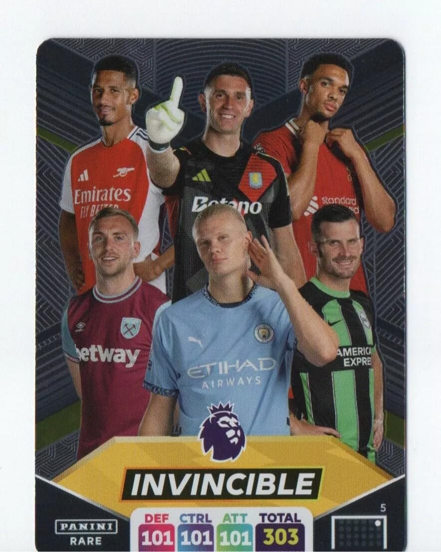 Panini Premier League 2024 2025 Invincible Trading Card : Amazon.co.uk ...