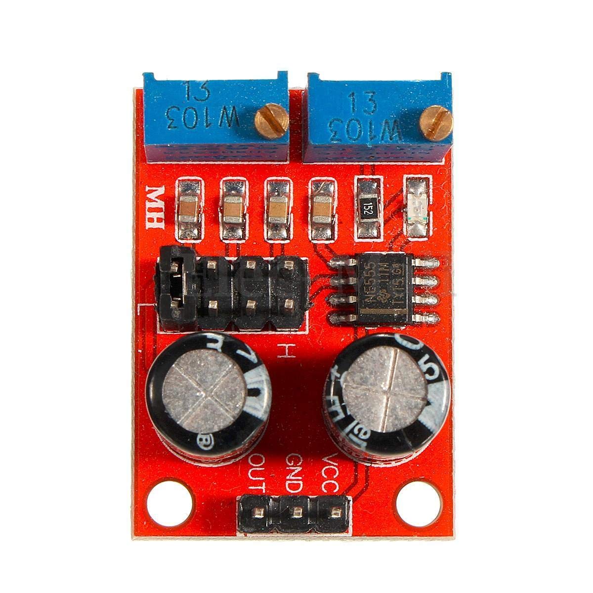Snapklik.com : NE555 Duty Cycle Frequency Adjustable Square Wave Signal ...