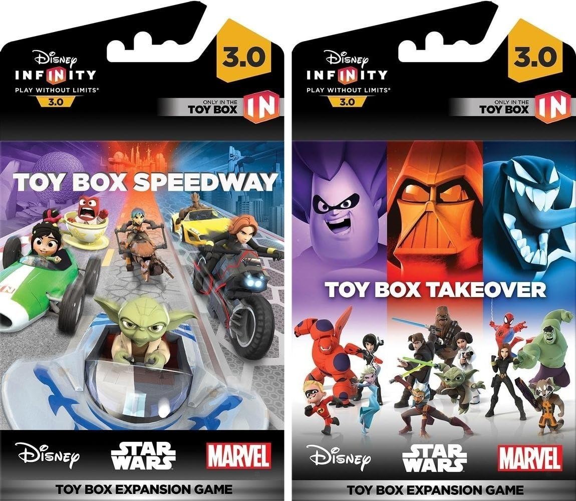 Amazon.com: Disney Infinity 3.0 Edition: Toy Box Takeover and Toy Box ...
