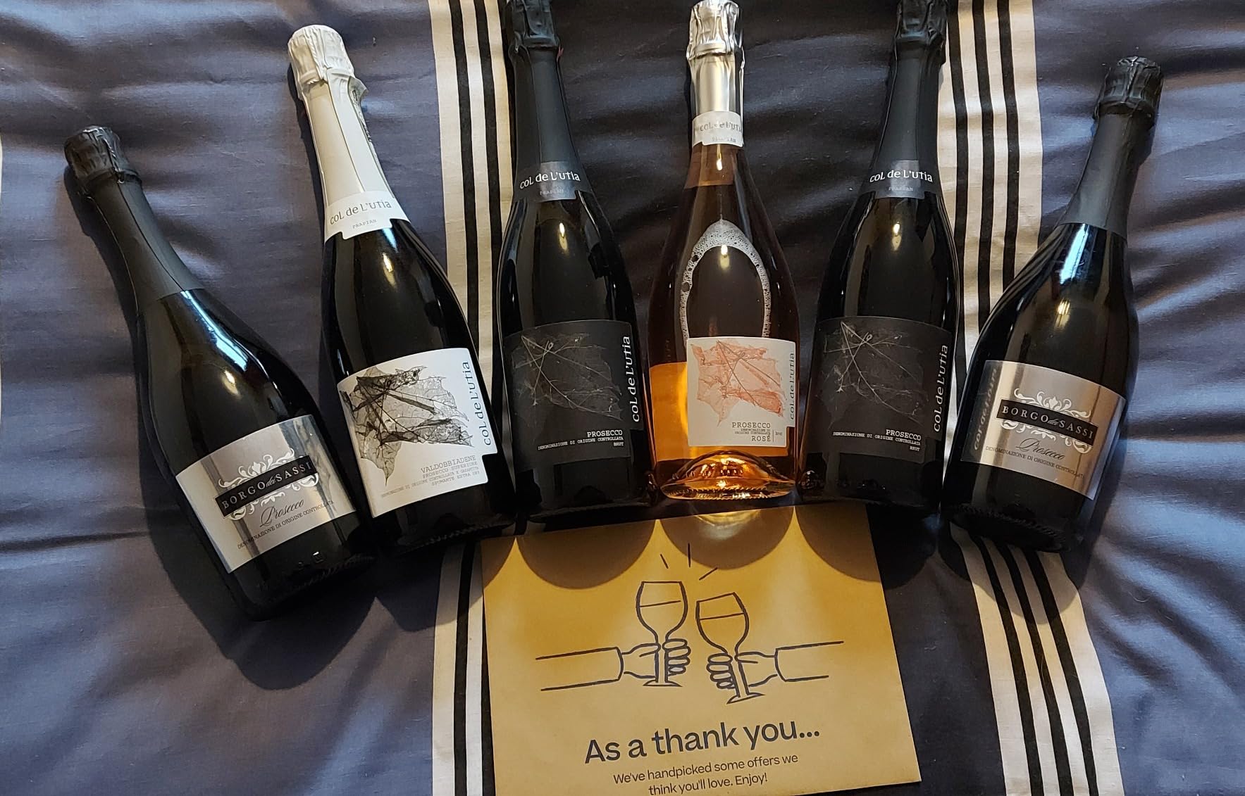 Prosecco 6 Bottle Selection from Naked Wines | Case of 6x 75cl mixed ...