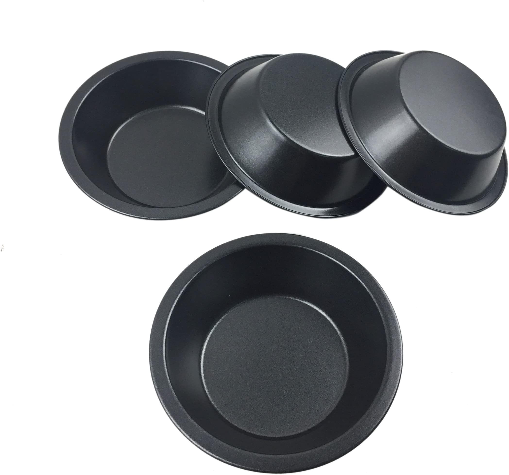 Amazon.com: Norpro Nonstick Mini Pie Pans, Set of 4, 5in/13cm x 1.25in ...