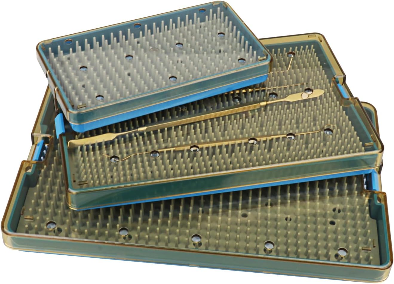 Amazon.com: Plastic Autoclavable Instruments Storage Box Size for ...