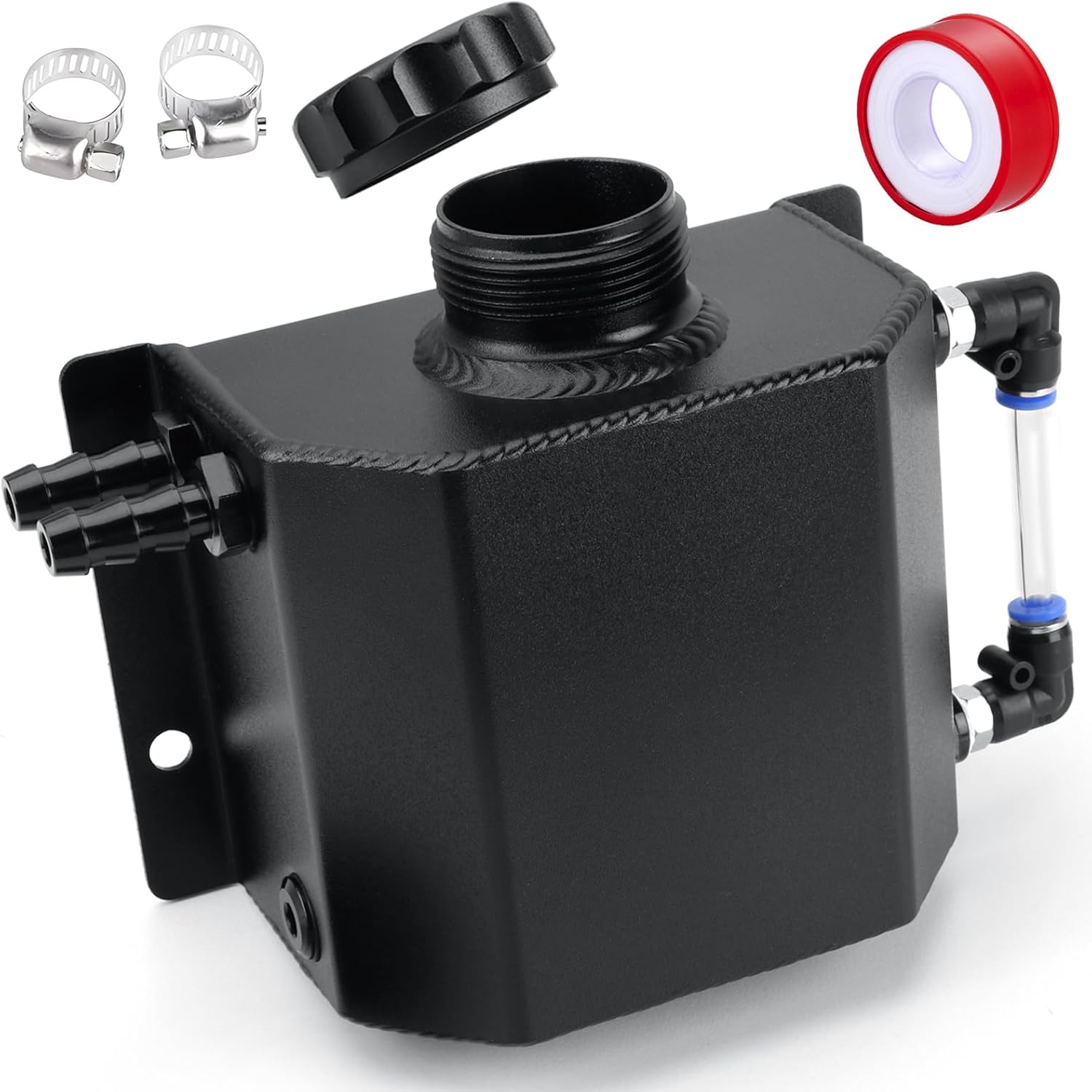 Amazon.com: Coolant Overflow Tank,Universal 1L Radiator Overflow Tank ...