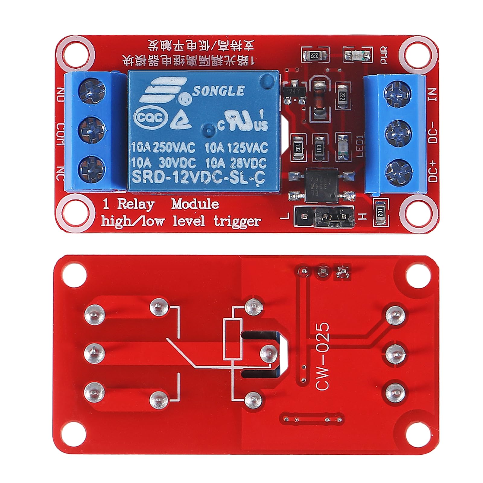 Snapklik.com : 1 Channel 12v Relay Module Board Shield