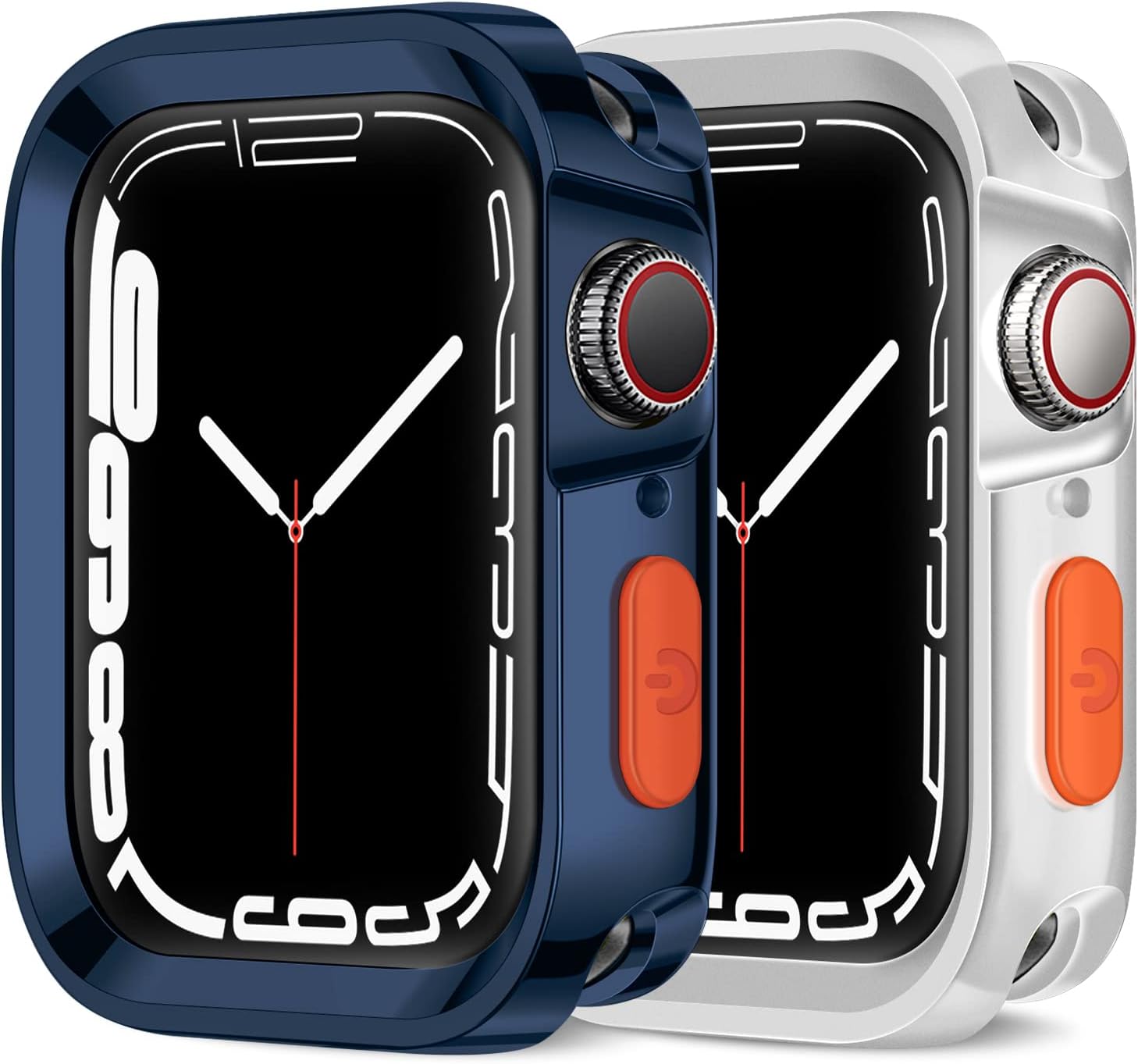 Amazon.com: Amizee 2 Pack Case Compatible with Apple Watch Series 9 ...