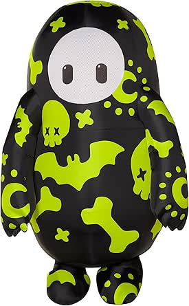 Amazon.com: Spirit Halloween Fall Guys Kids Inflatable Spooky Doodles ...