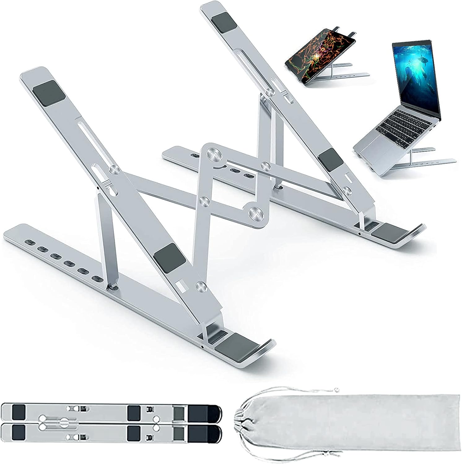 LDesign Support Ordinateur Portable, Support PC Portable à 7 Niveaux ...