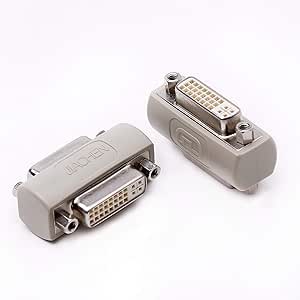 Amazon.com: Arnorin DVI Coupler Female to Female Gender Changer ...