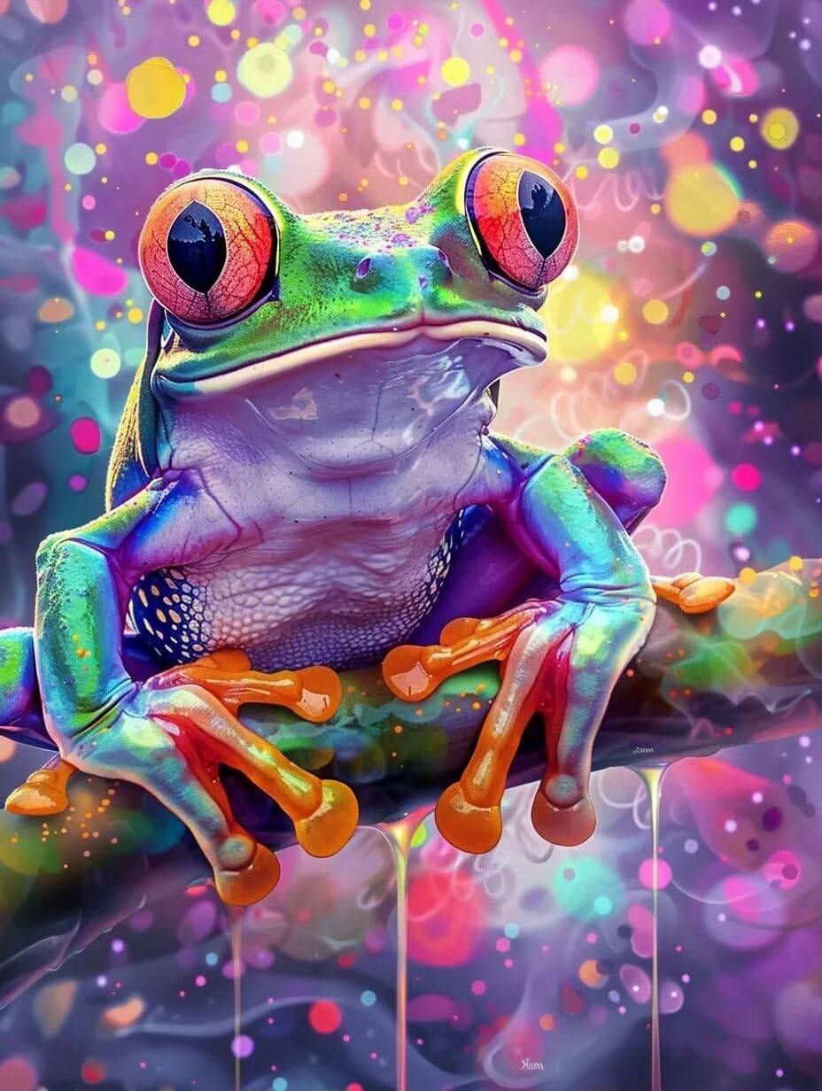 Colorful Tree Frogs