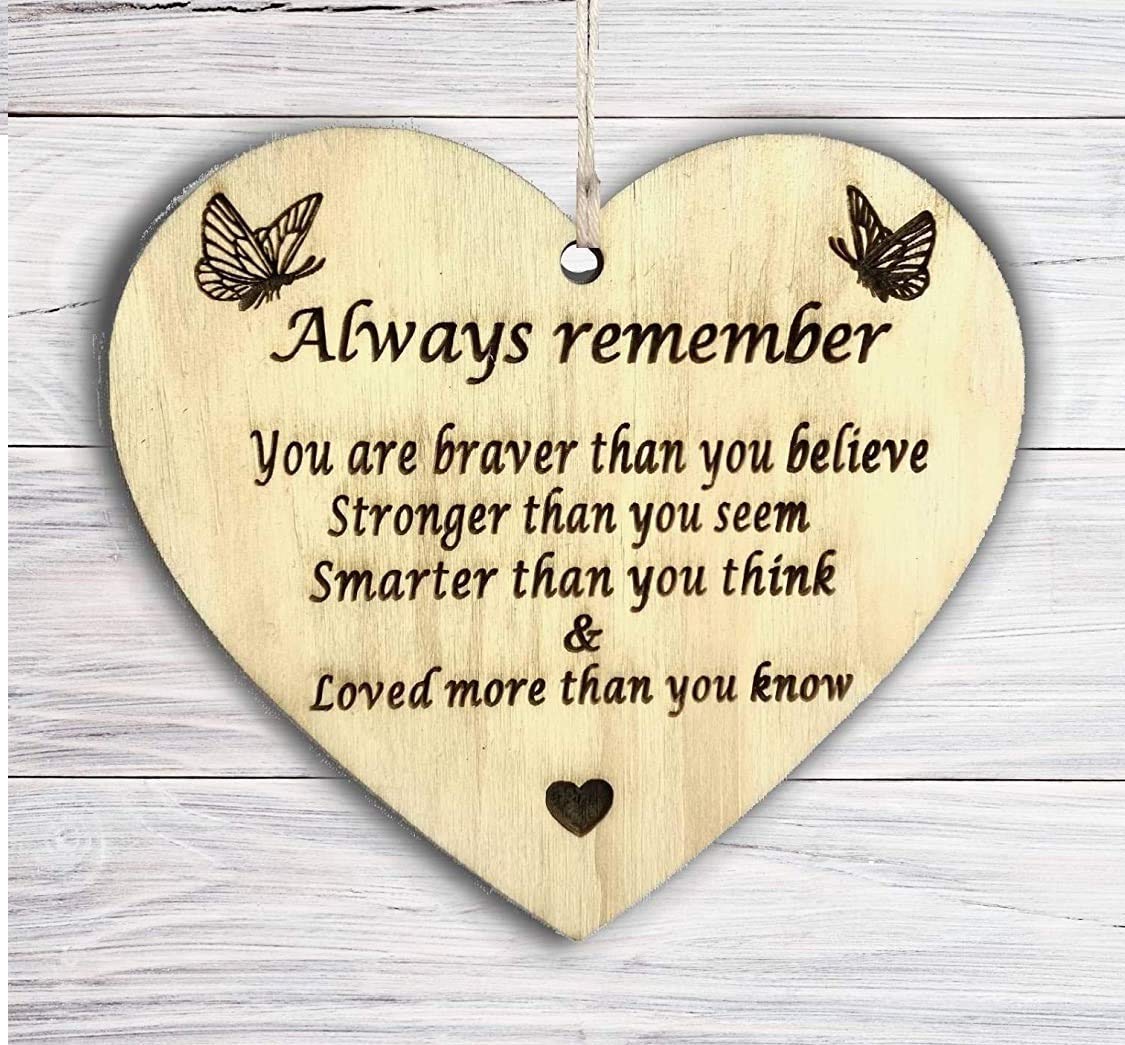 Always Remember Loved More Than You Know - Handmade Wooden Perfect ...