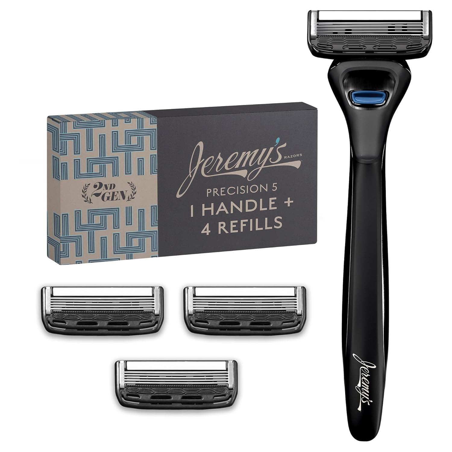 Amazon.com: Jeremy's Razors for Men: Precision 5 Blade Razor ...