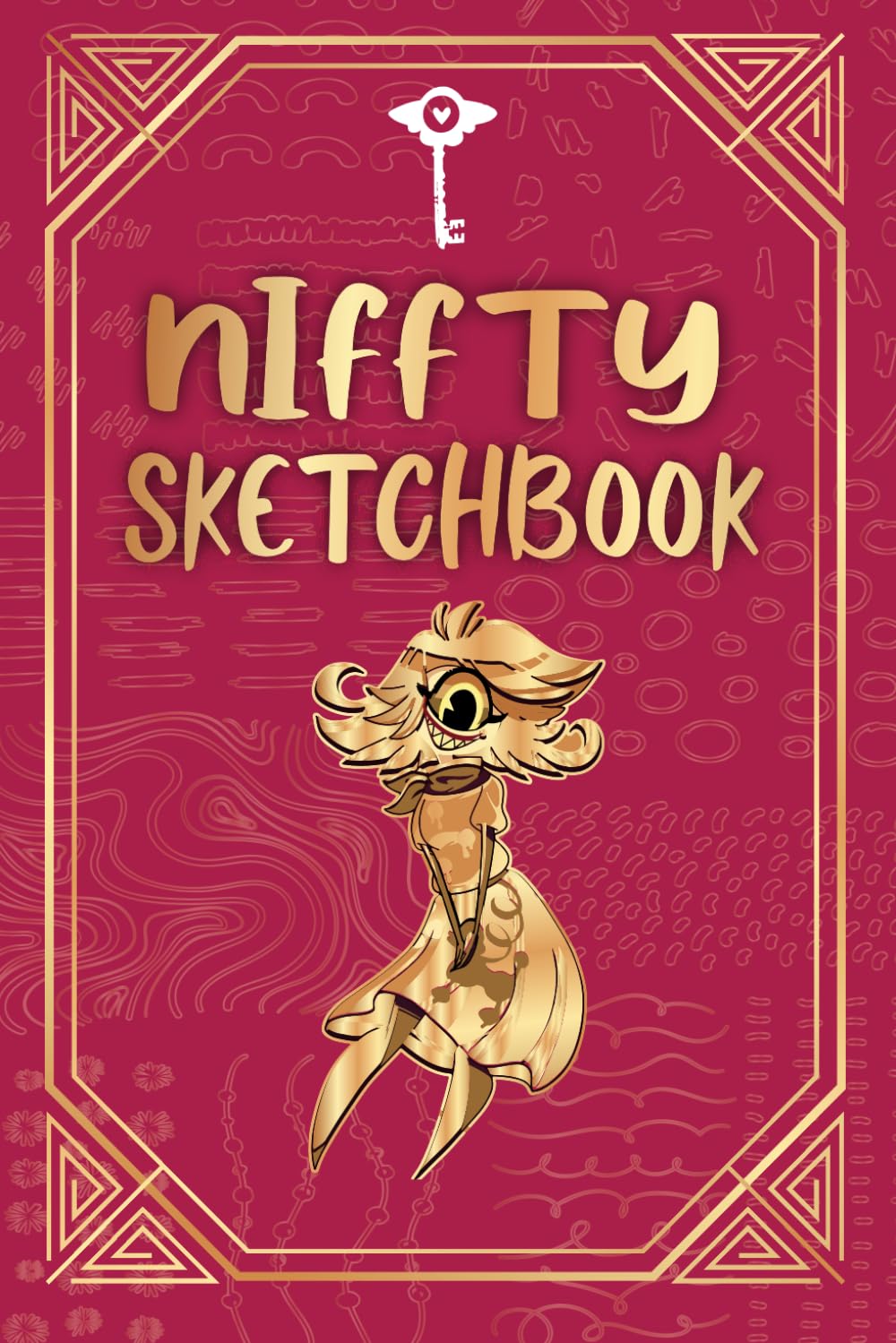 NIFFTY - HAZBIN SKETCHBOOK Hotel Style drawing book: A book to draw and ...