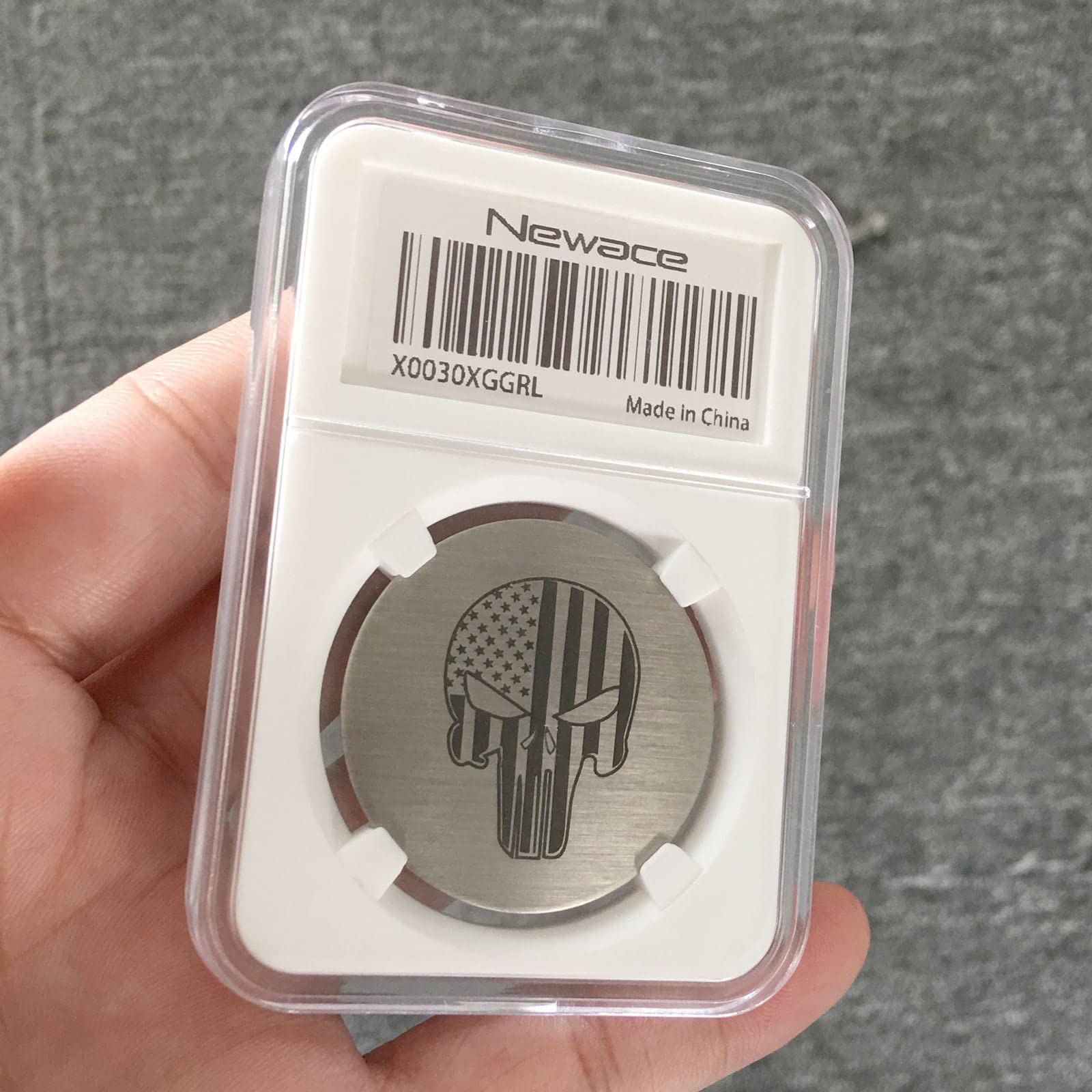 Snapklik.com : Newace Gear Shift Switch Knob Cover Stainless Steel Dial ...