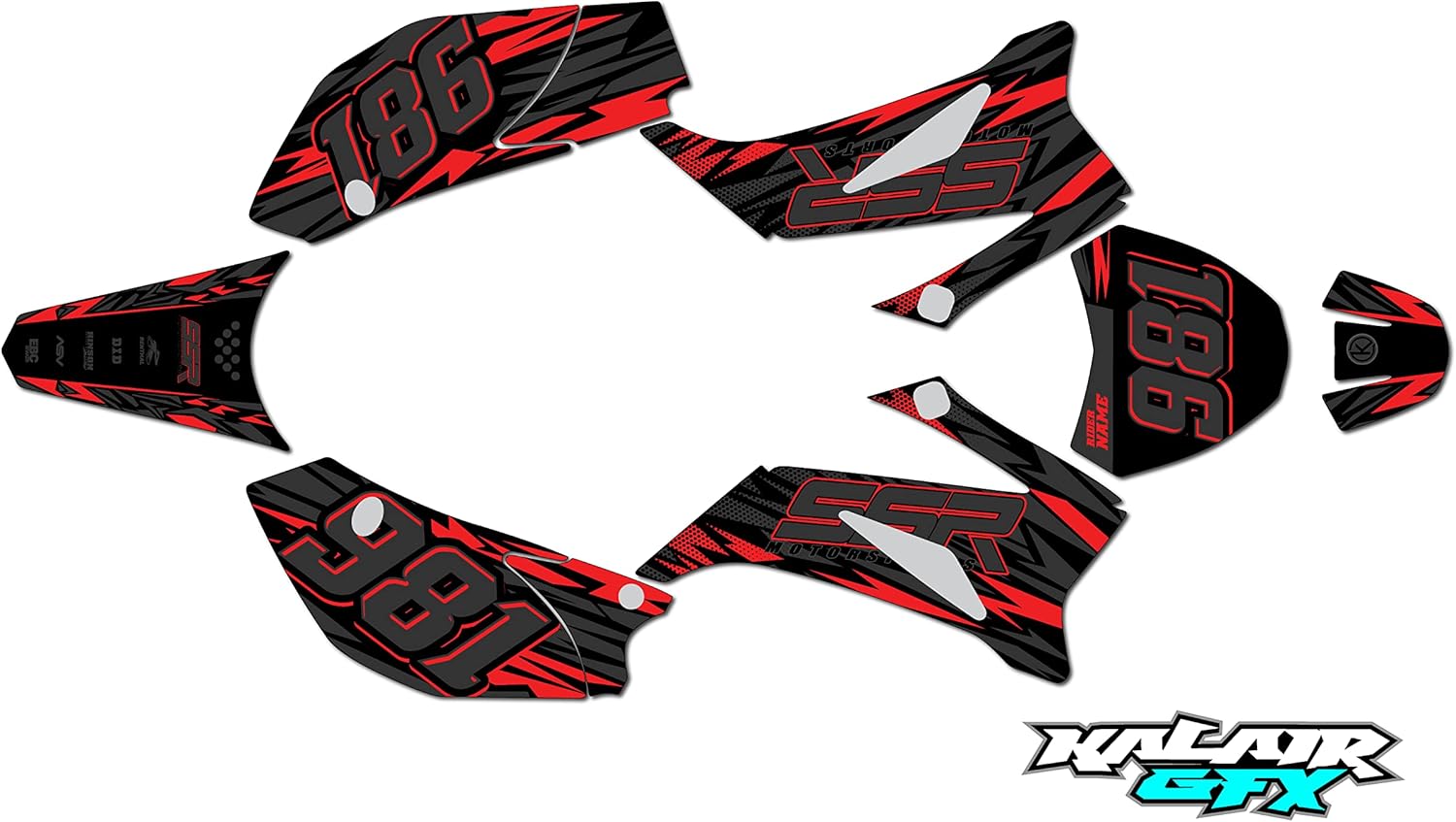 Amazon.com: Kalair GFX Graphics Kit for SSR SR140TR (2021) Twitch ...