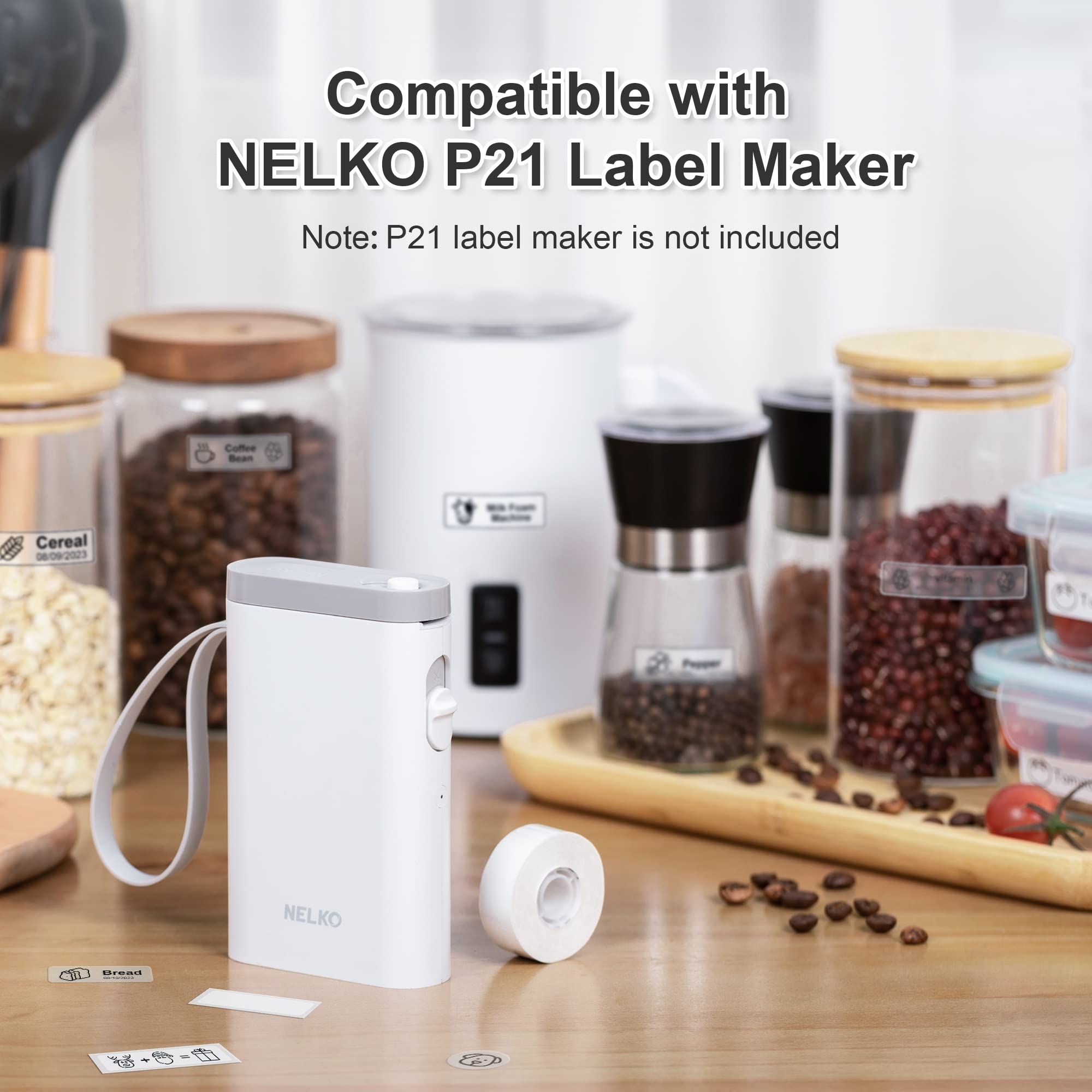 Snapklik.com : NELKO Genuine P21 Label Maker Tape