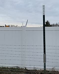 Amazon.com : Extend-A-Post T-Post Extension 3' Long - Vertical - 6 Pack ...