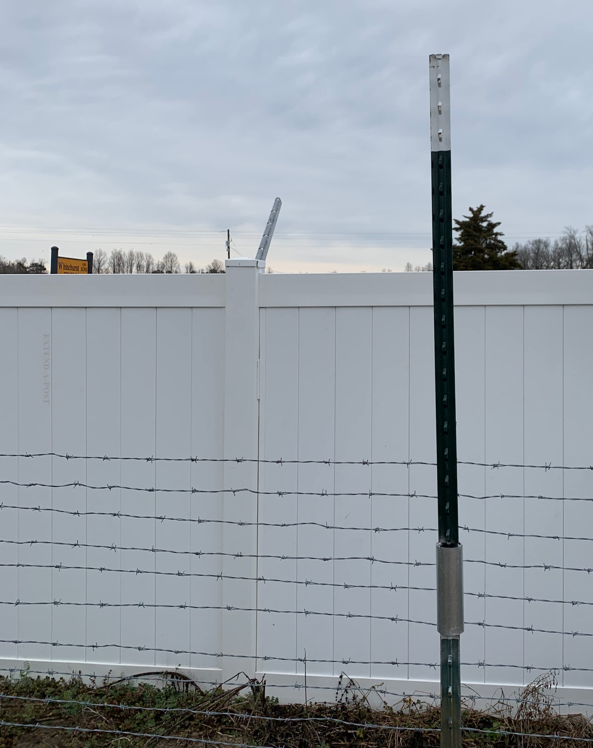 Amazon.com : Extend-A-Post T-Post Extension 3' Long - Vertical - 6 Pack ...