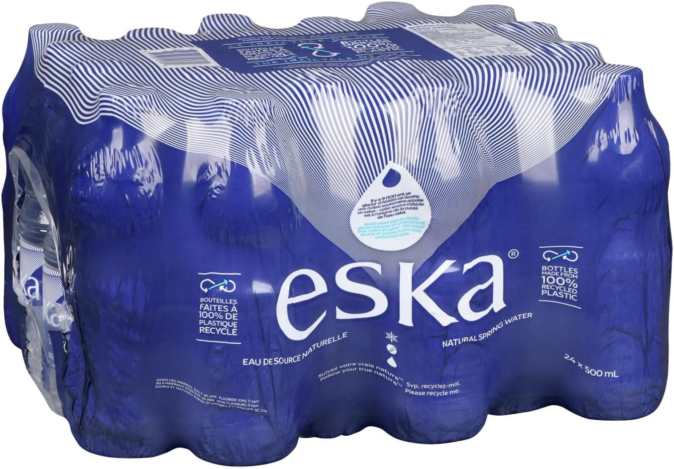 Eska Natural Spring Water - Pure, Refreshing Hydration