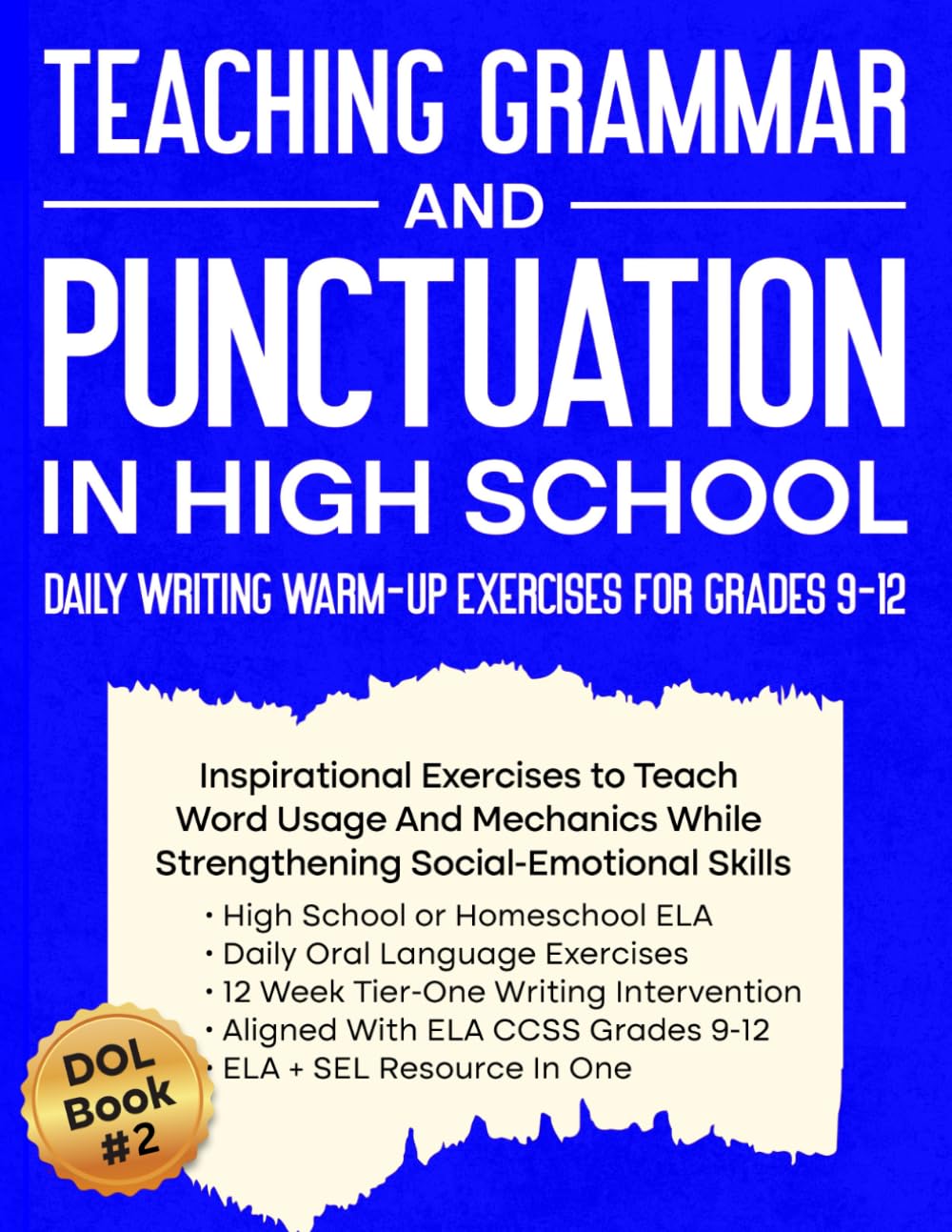 Teaching Grammar and Punctuation in High School Daily DOL Writing Warm ...