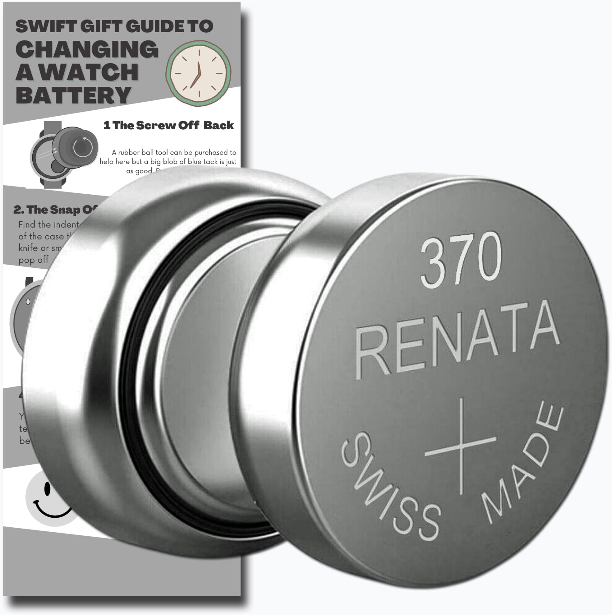 1.55 Volt Watch Battery 370 Replaces SR920W: Amazon.co.uk: Fashion