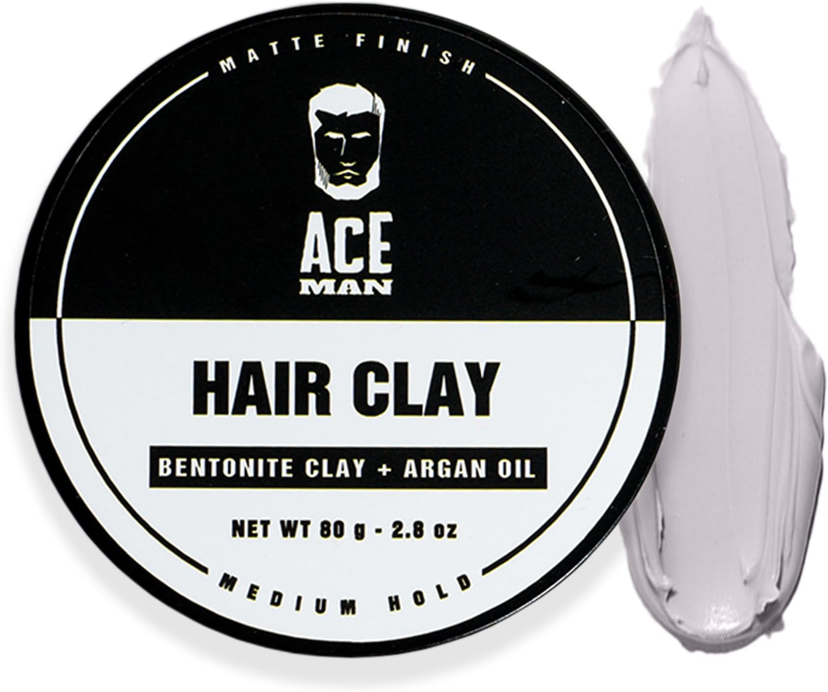 Amazon.com: Kami Hair Clay for Men - Strong Hold, Matte Finish for ...