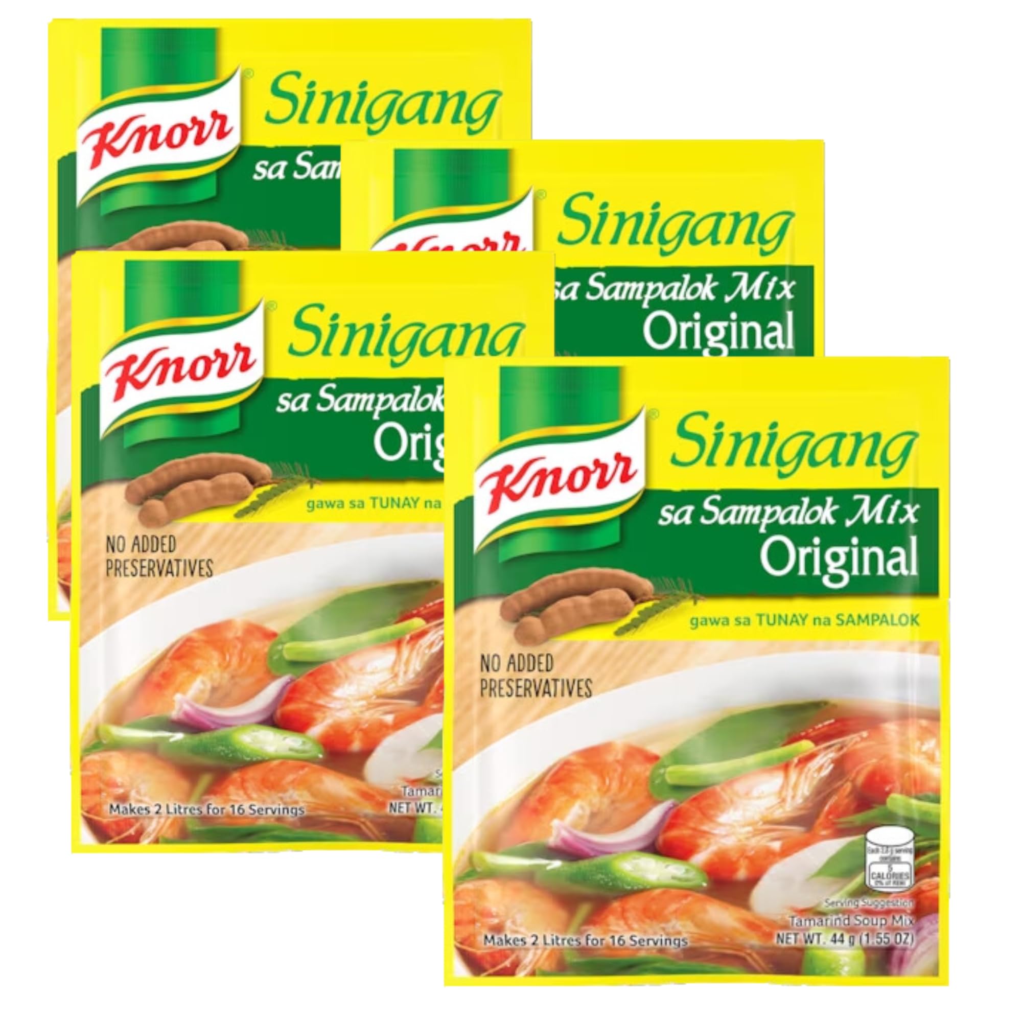 Buy Knorr Sinigang sa Sampalok Soup Mix Original (Tamarind) 22g Pack of ...