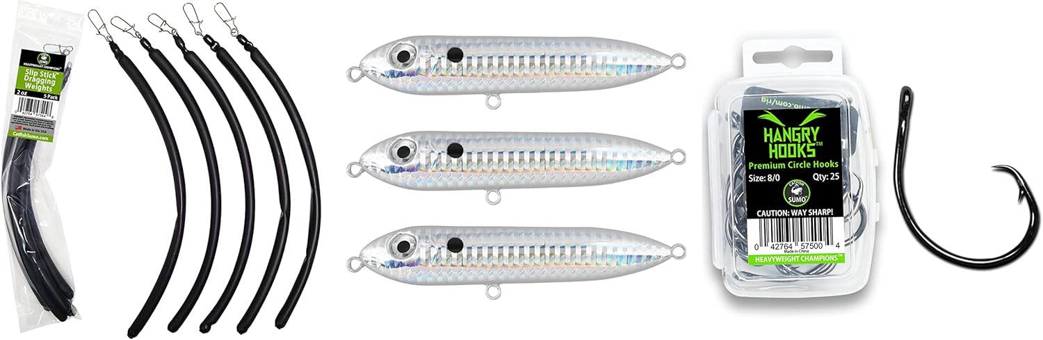 Amazon.com : Perfect Catfish Rig Bundle. Comes with Catfish Sumo ...