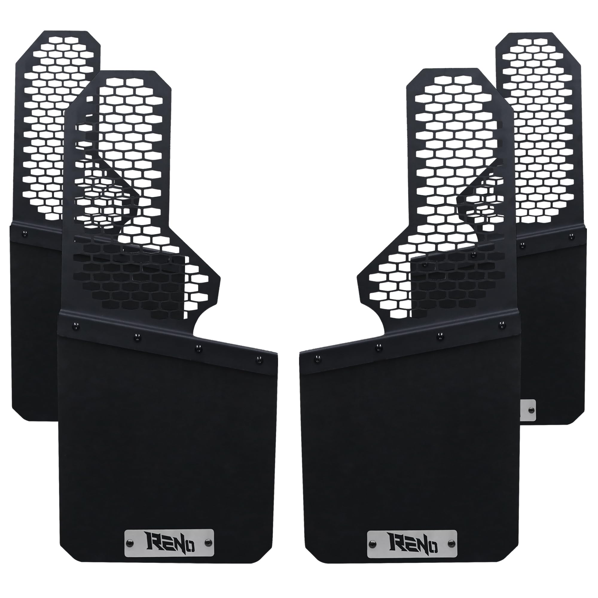 Snapklik.com : RENO Mud Flaps, Front & Rear Mud Guards Sides Splash ...