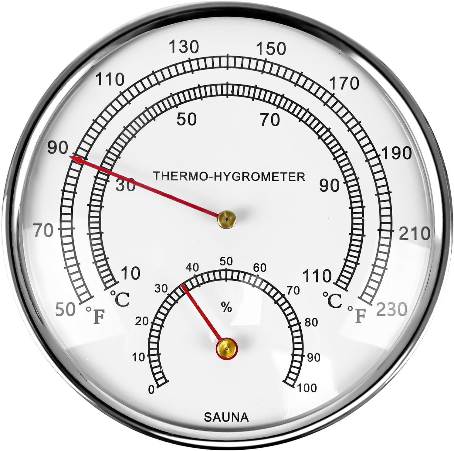 Amazon.com : yintok Sauna Thermometer and Hygrometer, 2 in 1 Sauna ...