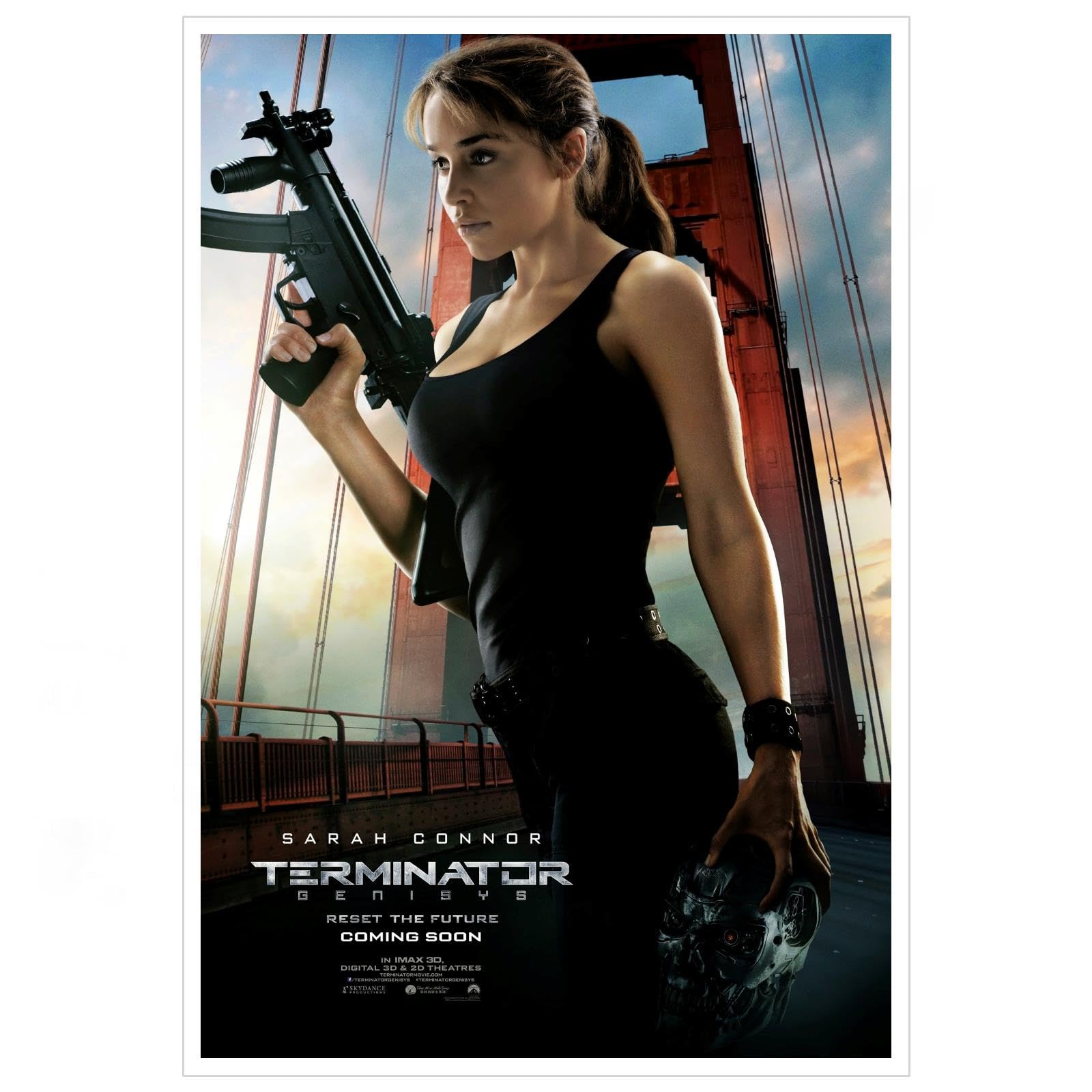 Emilia Clarke Sarah Connor The Terminator' Chronicles: How The Robot