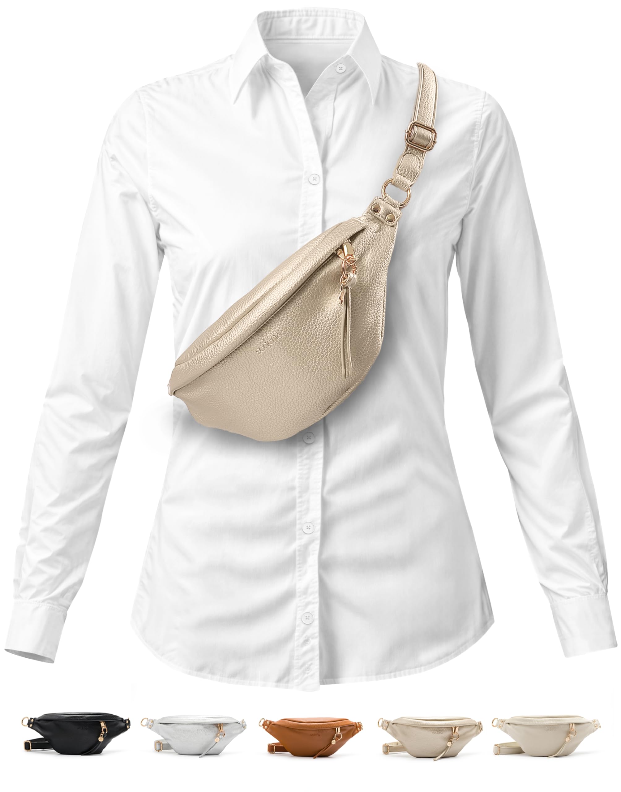 Amazon.com: sedena Anti Pickpocket Bag - RFID Crossbody Bag for Travel ...