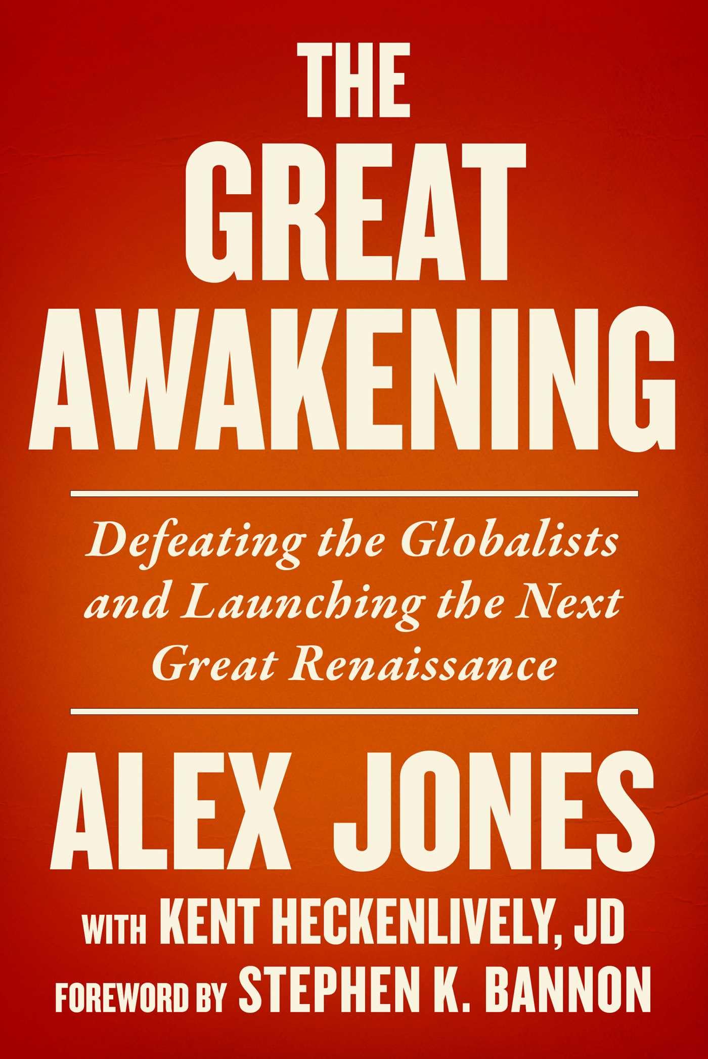 Amazon.com: The Great Awakening: Defeating the Globalists and Launching ...