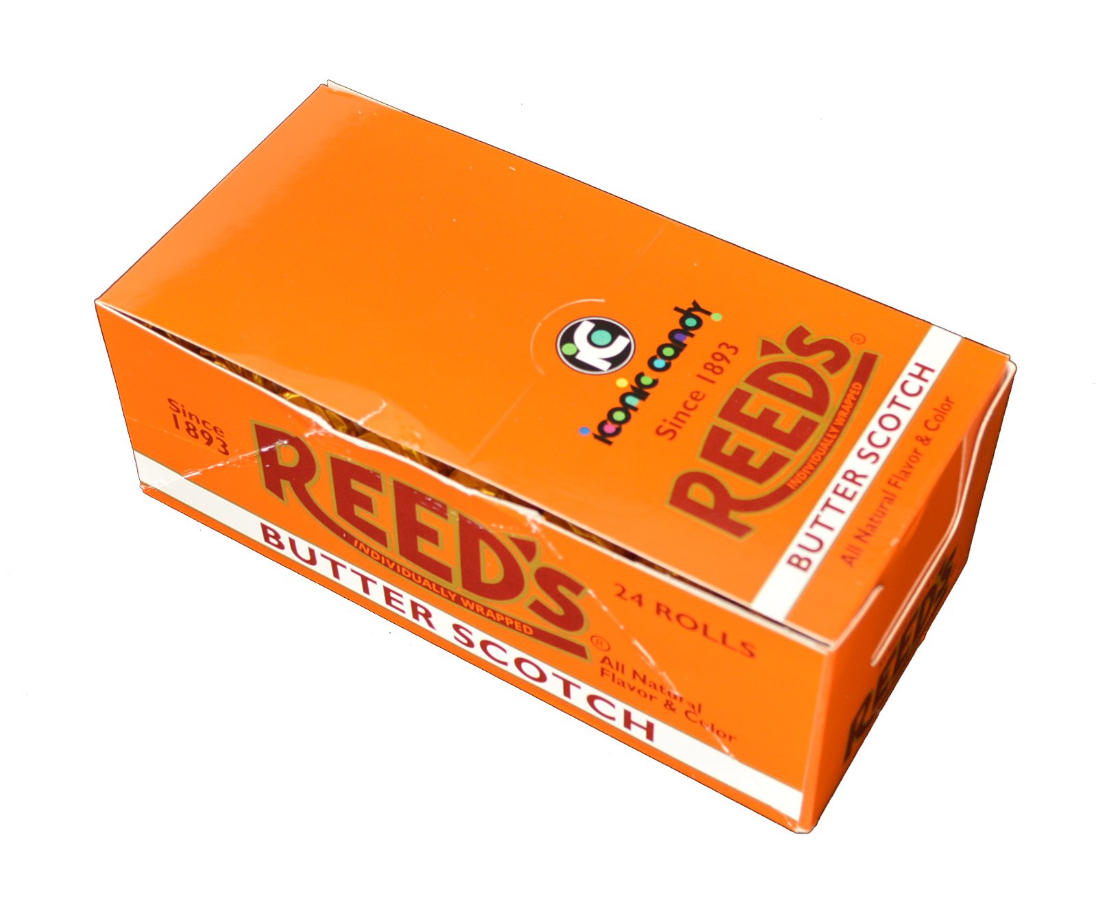 Snapklik.com : Reeds Hard Candy Butterscotch Rolls