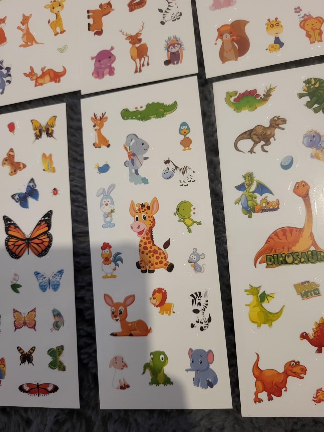 Cute Stickers for Kids Children Toddlers Boys Girls 20 Sheets with ...