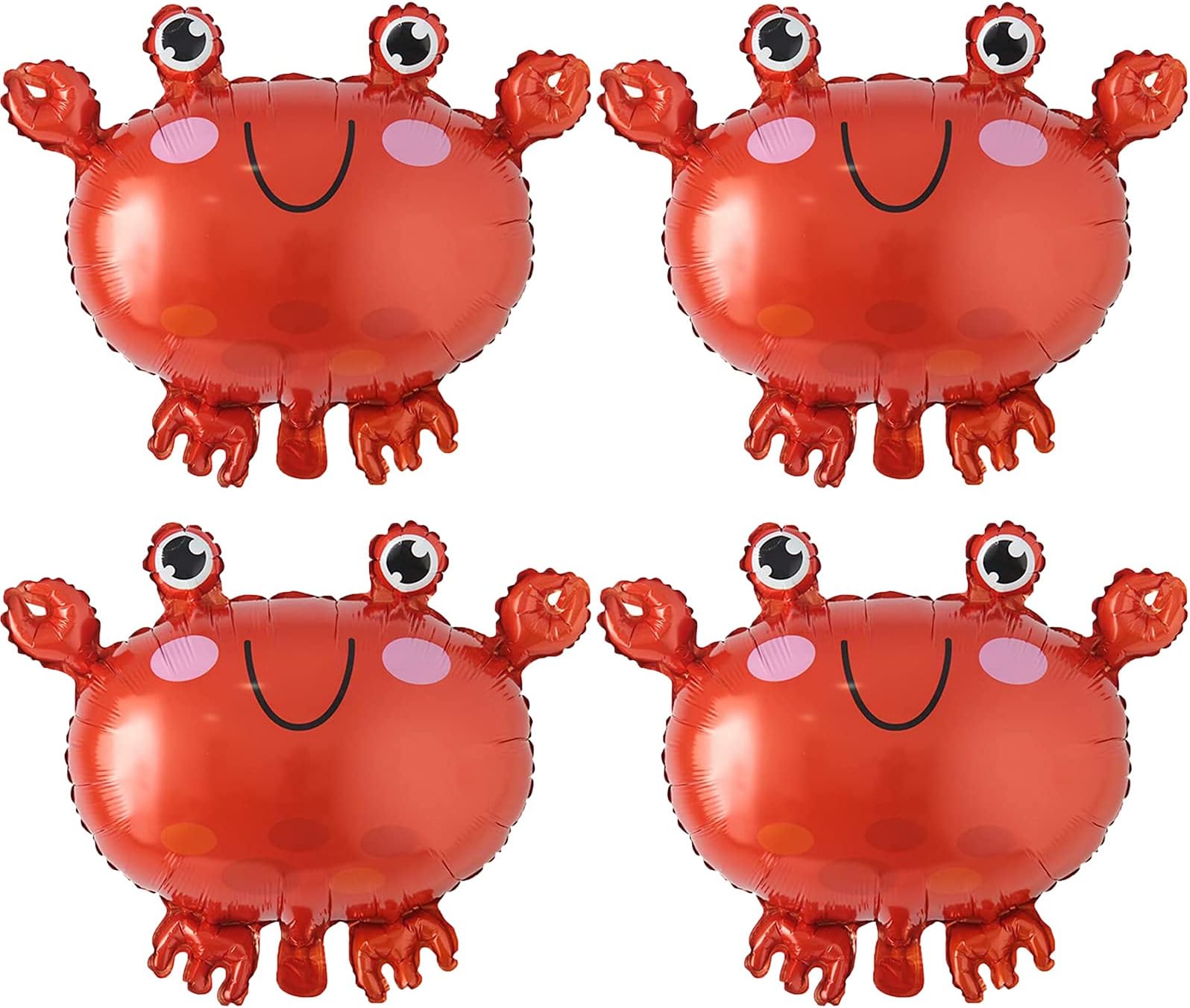 Amazon.com: Large Fish Balloons, Foil Shark Lobster Octopus Balloon Sea ...