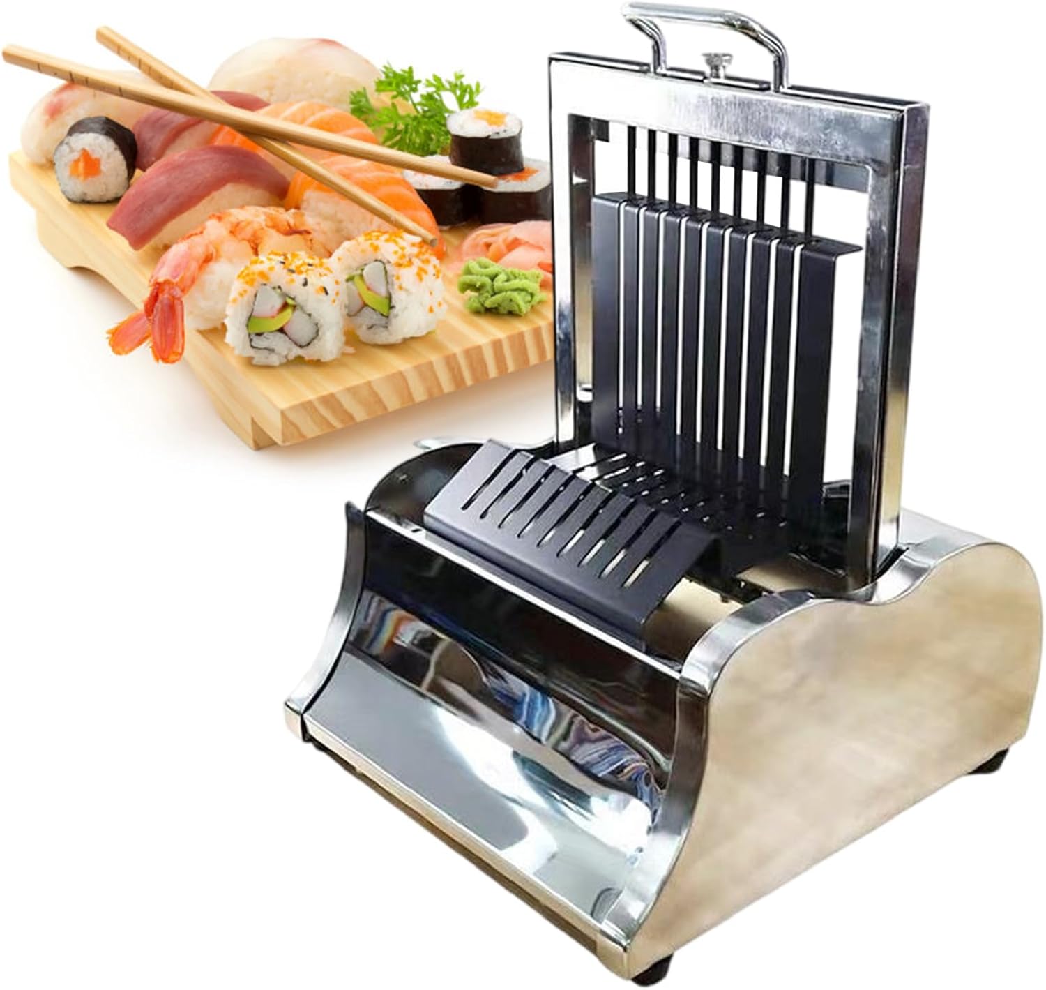 Sushi Making Kit, 8/10/12 Pcs Sushi Cutter with Removable Blade ...