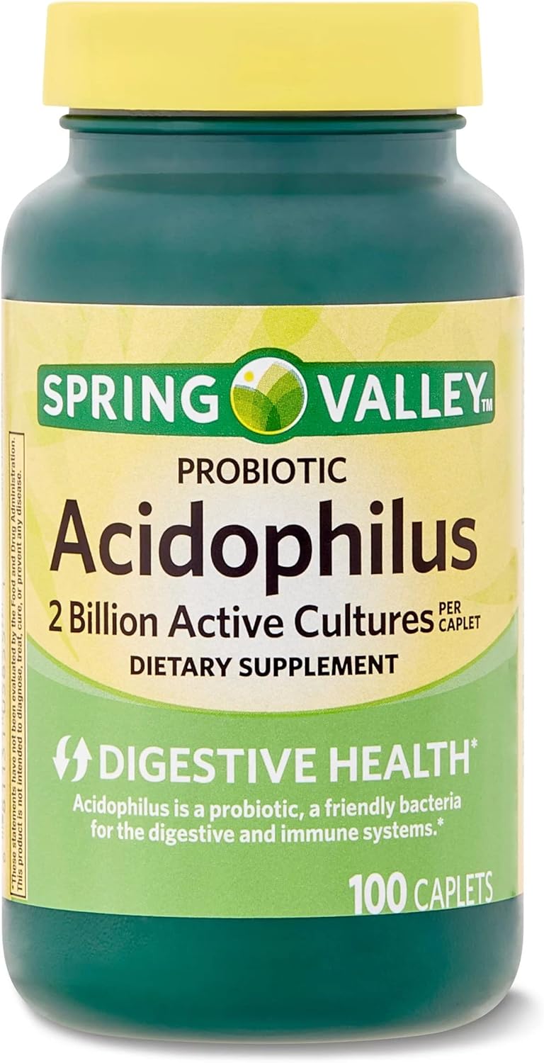 Amazon.com: Convergence Spring Valley Probiotic Acidophilus Dietary ...