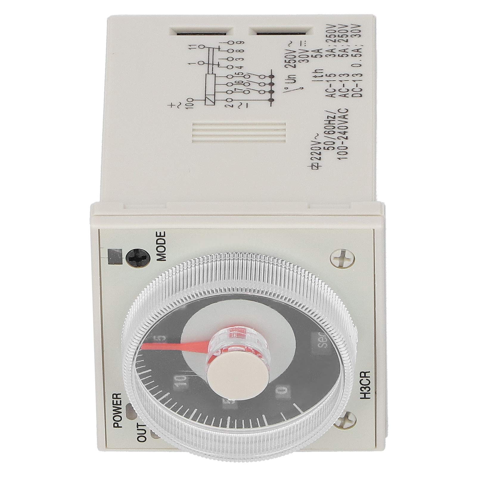 Buy Timer Delay Relay, High P[recise Adjustable Delay Time Relay, Knob ...