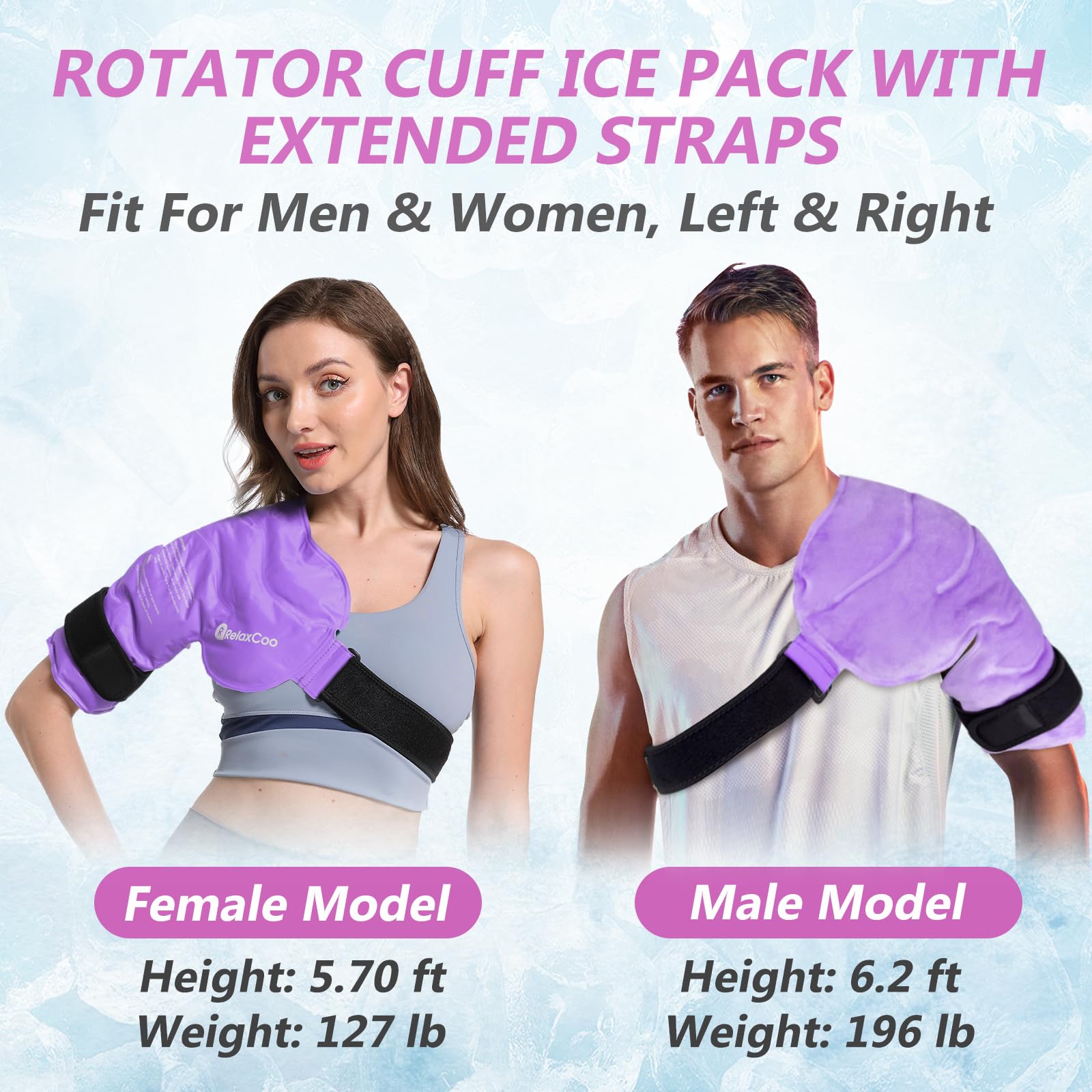 Snapklik.com : Shoulder Ice Pack Rotator Cuff Cold Therapy, Reusable ...