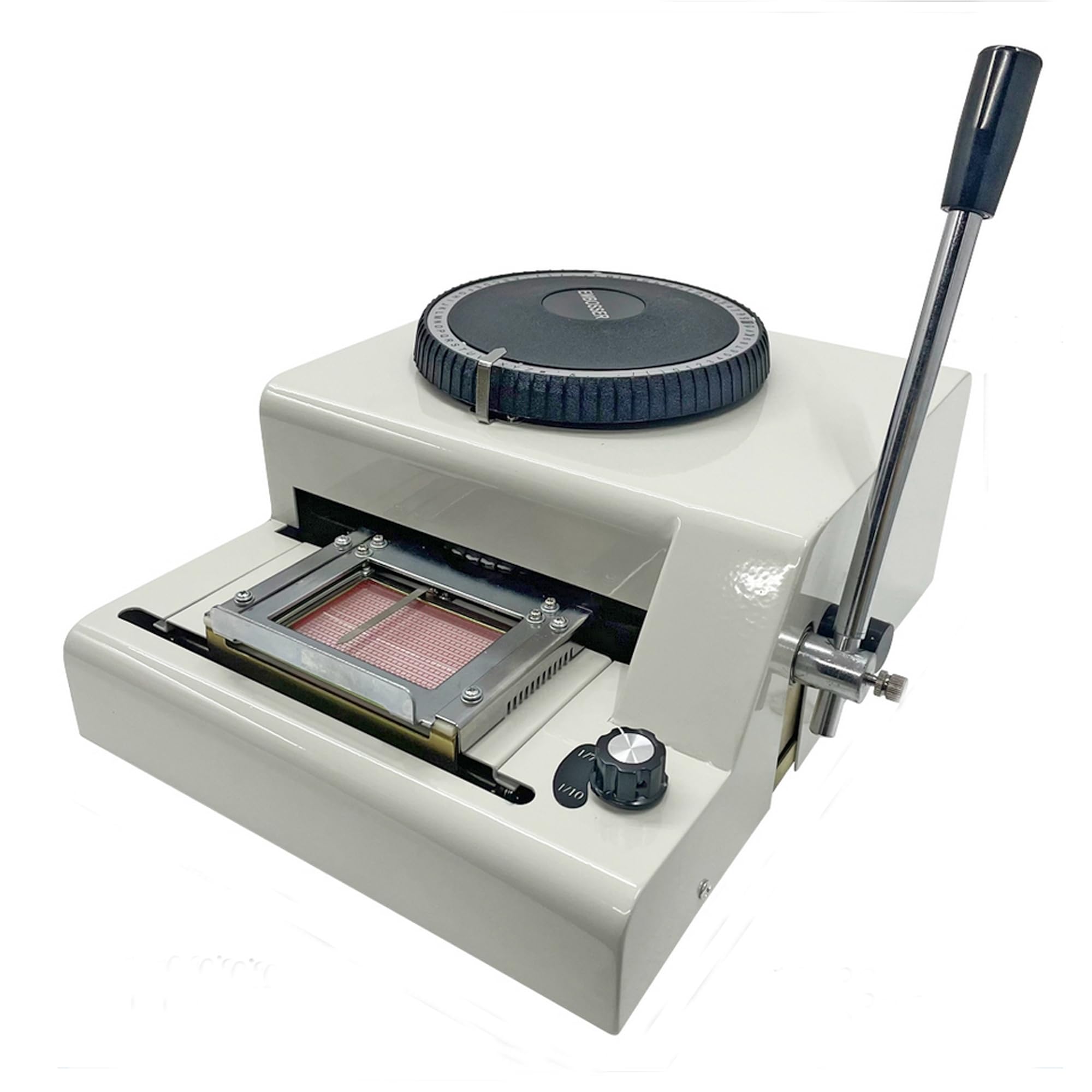 Amazon.com: INTSUPERMAI PVC Card Embosser Manual Embossing Stamping ...