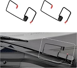 Amazon.com: carleef 2PCS Windshield Wiper Arm Pressure Spring Booster ...