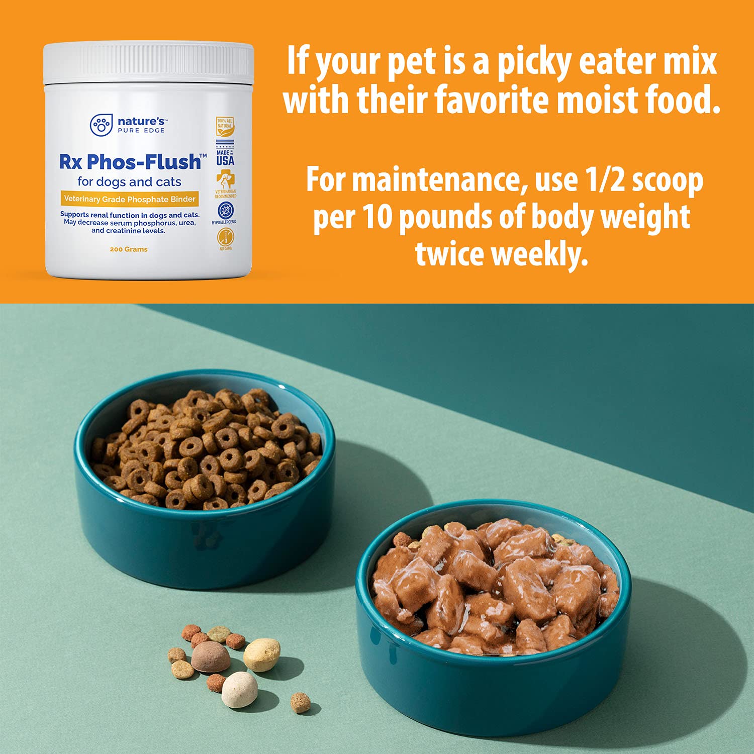 Phosphate Binder For Cats Rx Phos-Flush Phosphate Binder. Extra Large ...